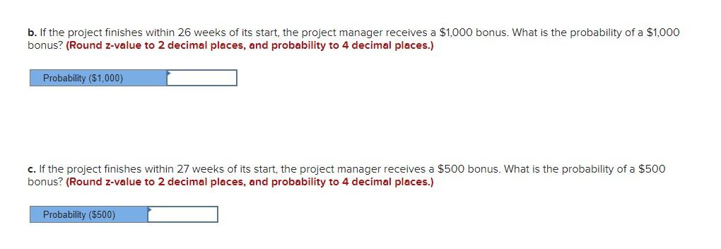 Solved A project manager has compiled a list of major | Chegg.com