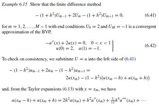 Solved 6.14 Complete the investigation of consistency, | Chegg.com