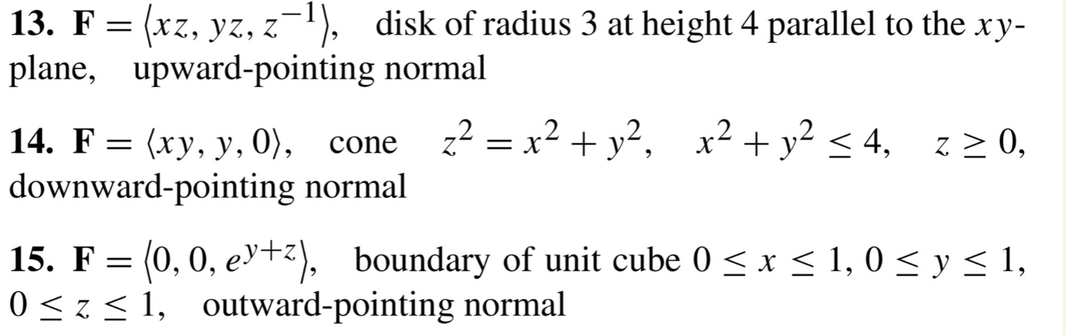 Solved In Exercises 5–17, compute SIS F. ds for the given | Chegg.com