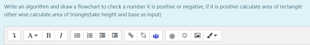 Solved Write an algorithm and draw a flowchart to check a | Chegg.com