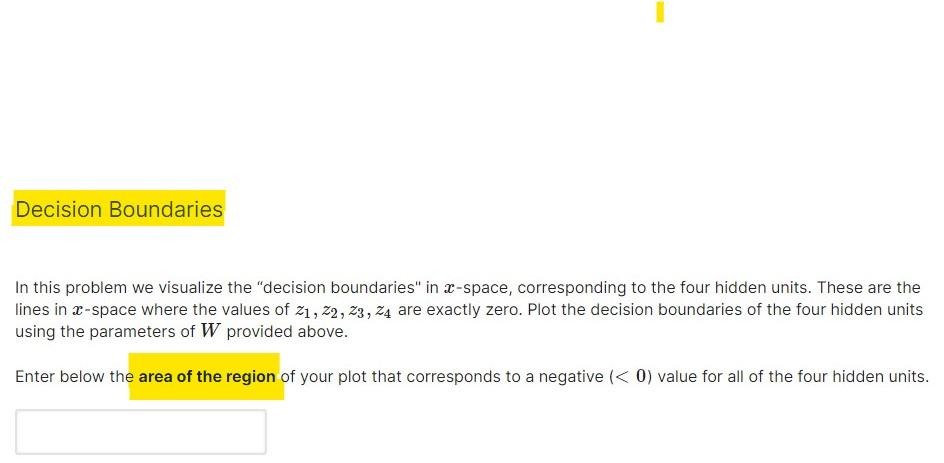 Solved 1 Neural Networks In This Problem We Will Analyze A Chegg
