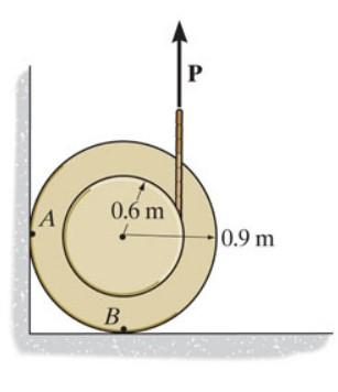 Solved Oraw a free-body diagram of the spool. Figure 1) | Chegg.com