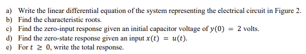 Solved 2) Consider the circuit shown in Figure 2. rigure | Chegg.com