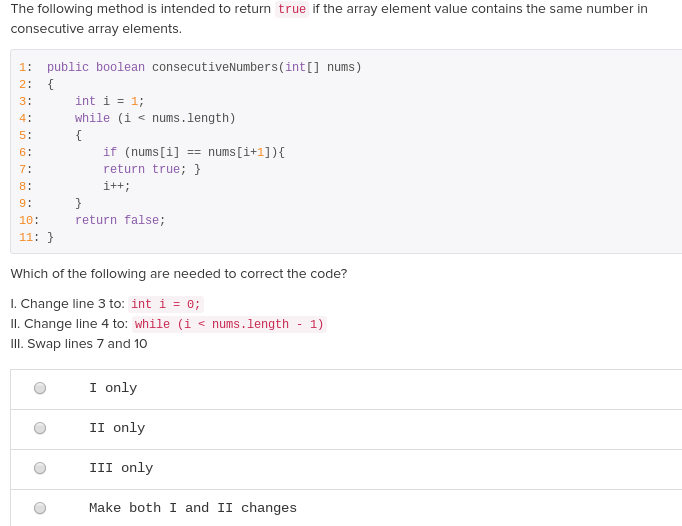 Solved The following method is intended to return true if | Chegg.com