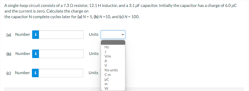 Solved A single-loop circuit consists of a 7.3Ω resistor, | Chegg.com
