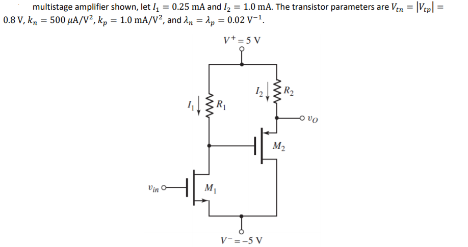 Solved A) Calculate the values of 𝑅1 and 𝑅2 such that the | Chegg.com