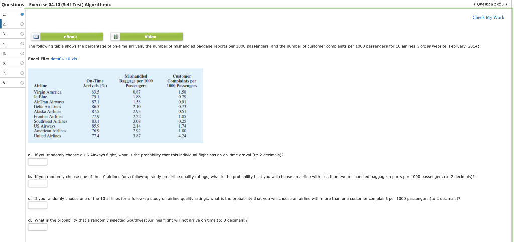 Solved Excel File: data04-10.xls a. If you randamly chocse a | Chegg.com