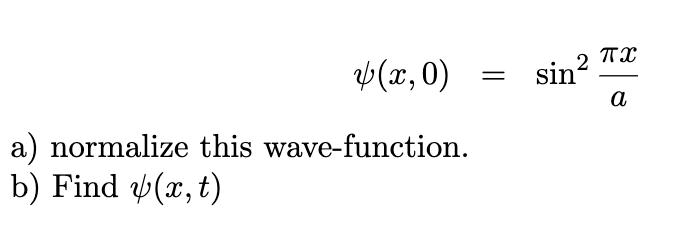 Solved A particle of mass m moves in a 1D infinite square | Chegg.com