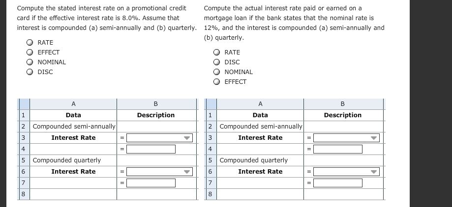 Solved Compute the stated interest rate on a promotional | Chegg.com