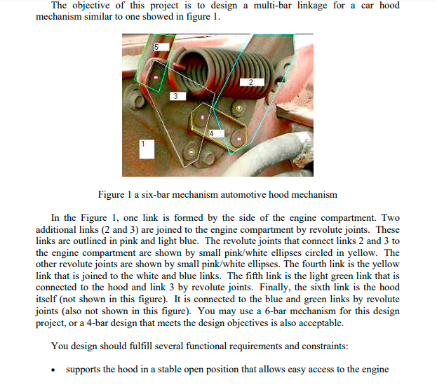 Solved The objective of this project is to design a | Chegg.com