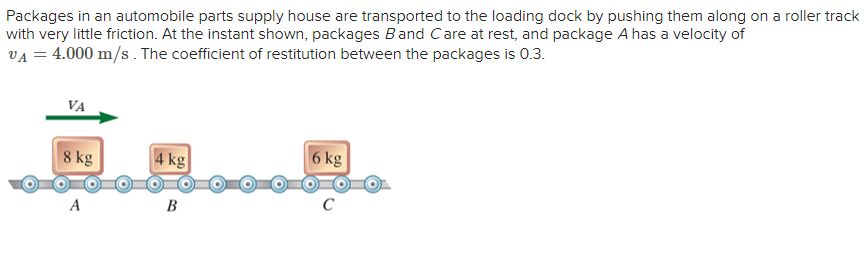 Solved Packages in an ﻿automobile parts supply house are | Chegg.com
