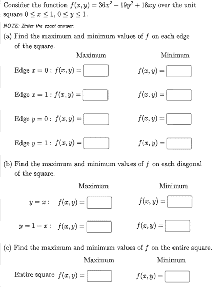Solved Find fx and fy: f(x, y) 7,4) = L* = gets dt f (x,y) = | Chegg.com