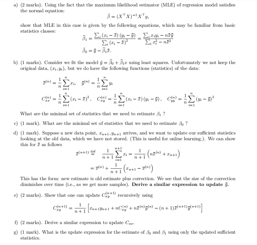 Solved Consider the simple linear regression model Yi = Bo + | Chegg.com