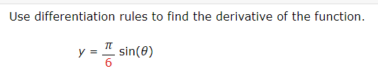 Solved Use differentiation rules to find the derivative of | Chegg.com