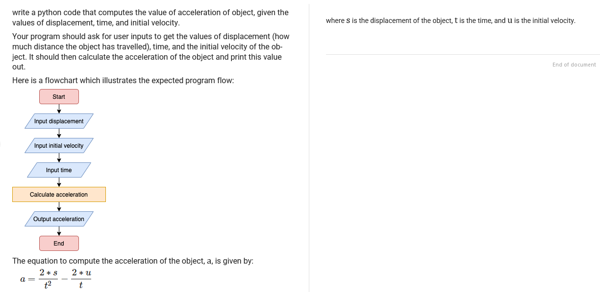 Solved where s is the displacement of the object, t is the | Chegg.com