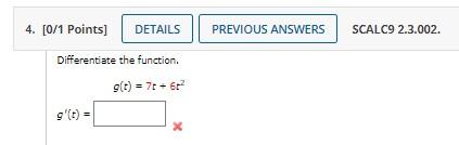 Solved 4. [0/1 Points] DETAILS PREVIOUS ANSWERS SCALC9 | Chegg.com