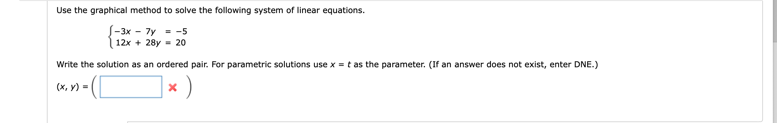 Solved Use the graphical method to solve the following | Chegg.com