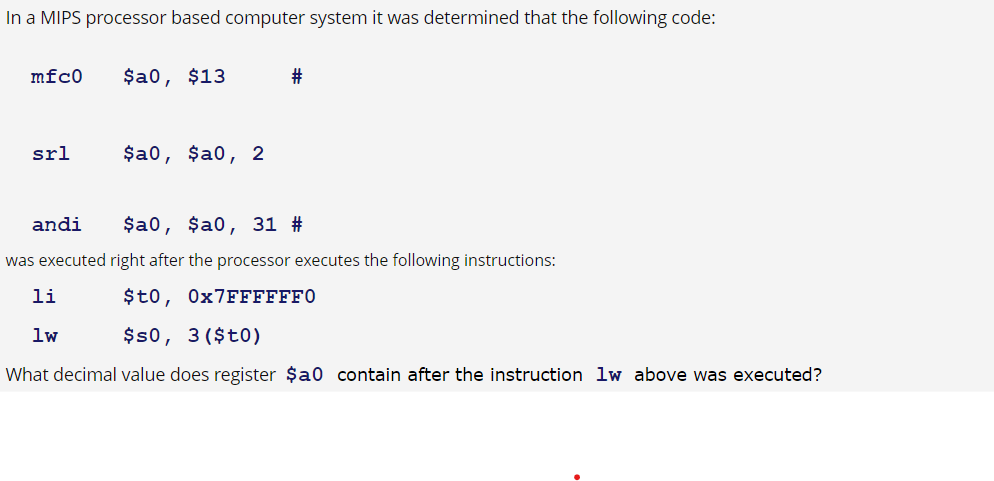 Solved Note:Please only work on this if you know MIPS | Chegg.com