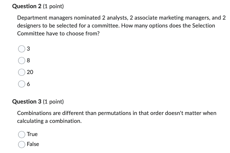 Solved Question 1 (5 points) Match the set notation to the | Chegg.com
