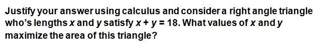 Solved Justify your answer using calculus and consider a | Chegg.com