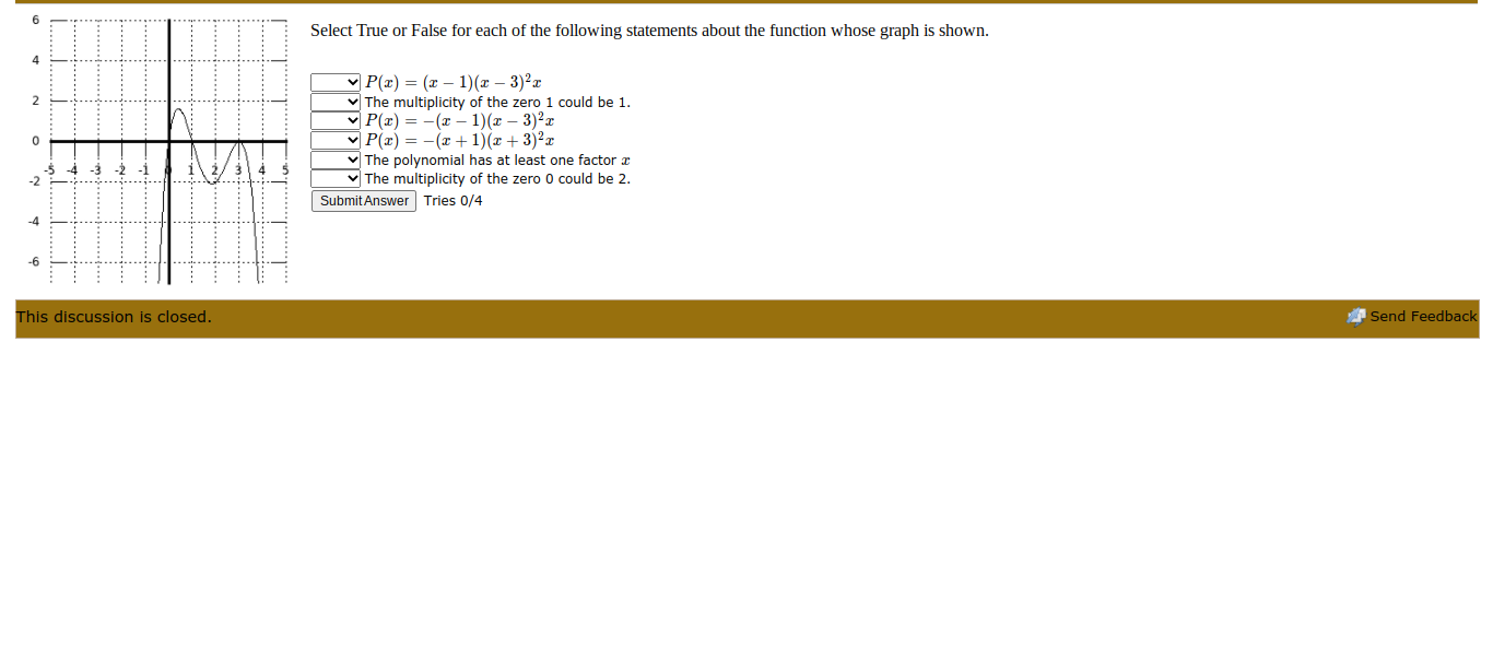 Solved 6 Select True or False for each of the following | Chegg.com