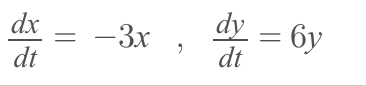 Solved Solve the phase plane equation, classify equilibrium | Chegg.com