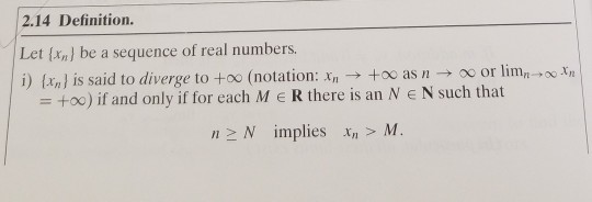 Solved 2.2.2. Use Definition 2.14 to prove that each of the | Chegg.com