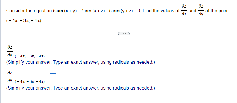 Solved Consider the equation | Chegg.com