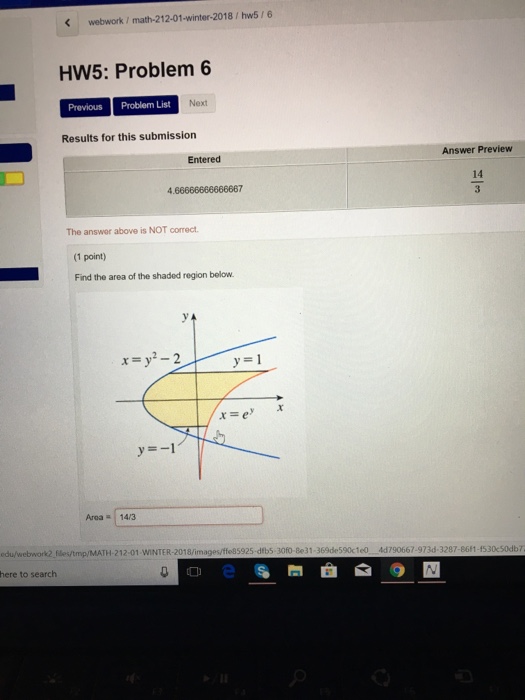 Solved webwork/ math-212-01-winter-2018 /hw5/6 HW5: Problem | Chegg.com Solved webwork/ math-212-01-winter-2018 /hw5/6 HW5: Problem | Chegg.com