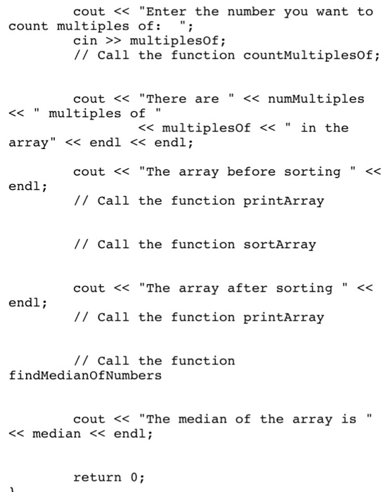 Solved const int MAXSIZE-150; int main() int nums [MAXSIZE]; | Chegg.com