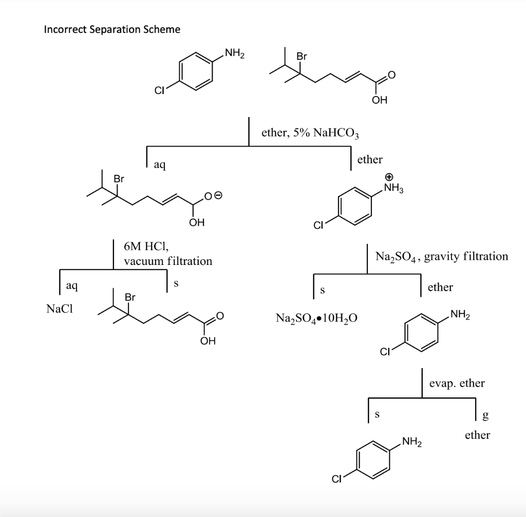 Solved Assignment 5: Separation Scheme Correction > On a | Chegg.com