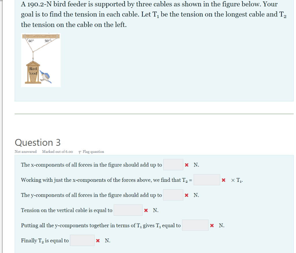 Solved Two Objects With Masses Of Mı 3 50 Kg And M2 5 40