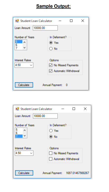 Solved Answer in Java so that the GUI matches the images | Chegg.com