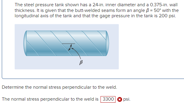 Solved A) B) The normal stress along the weld C) The shear | Chegg.com