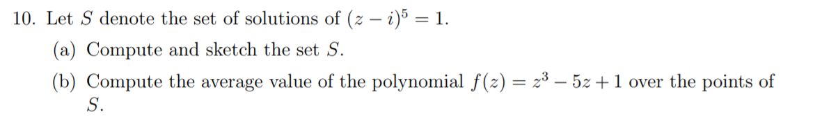 Solved This is a visual complex analysis class, and the | Chegg.com