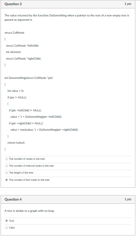 Solved From the following code identify the which traversal | Chegg.com