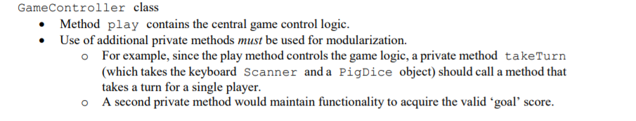 (Solved) : Overview Write Program Simulate Dice Game Pig 2 Players ... (Solved) : Overview Write Program Simulate Dice Game Pig 2 Players ...