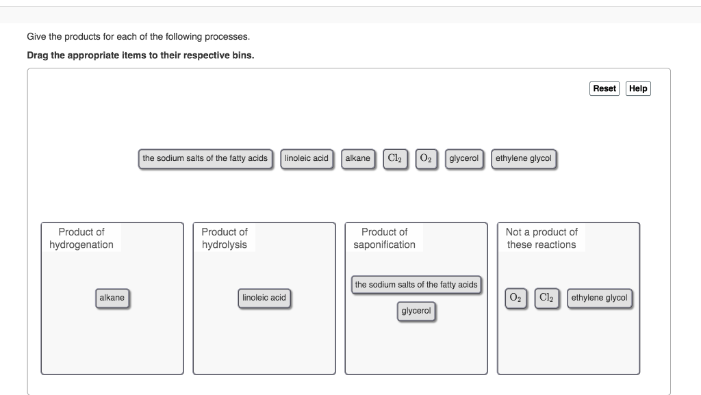 Solved Give the products for each of the following | Chegg.com