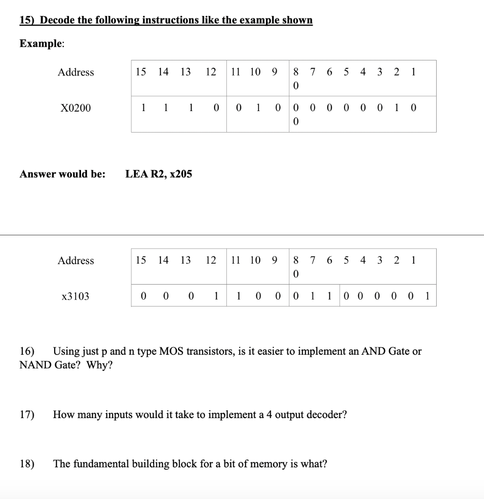 Solved 1 How Many Bits Are Needed To Address uniquely Chegg