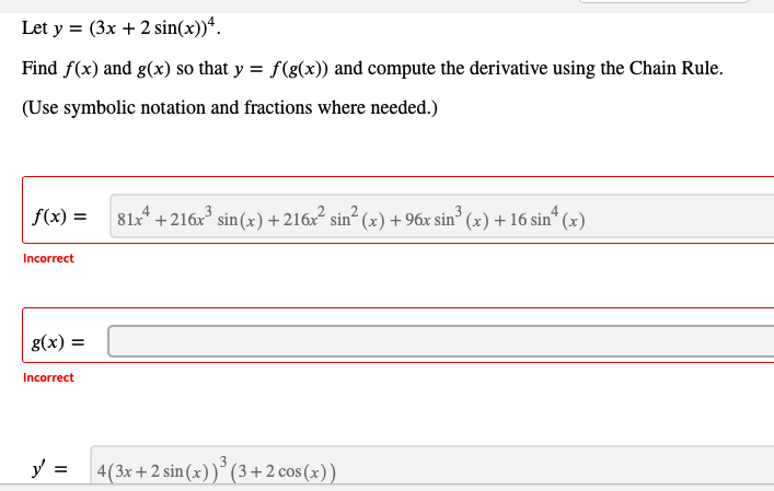 Solved Given the following functions: f(x) = cos(x) g(x) = x | Chegg.com
