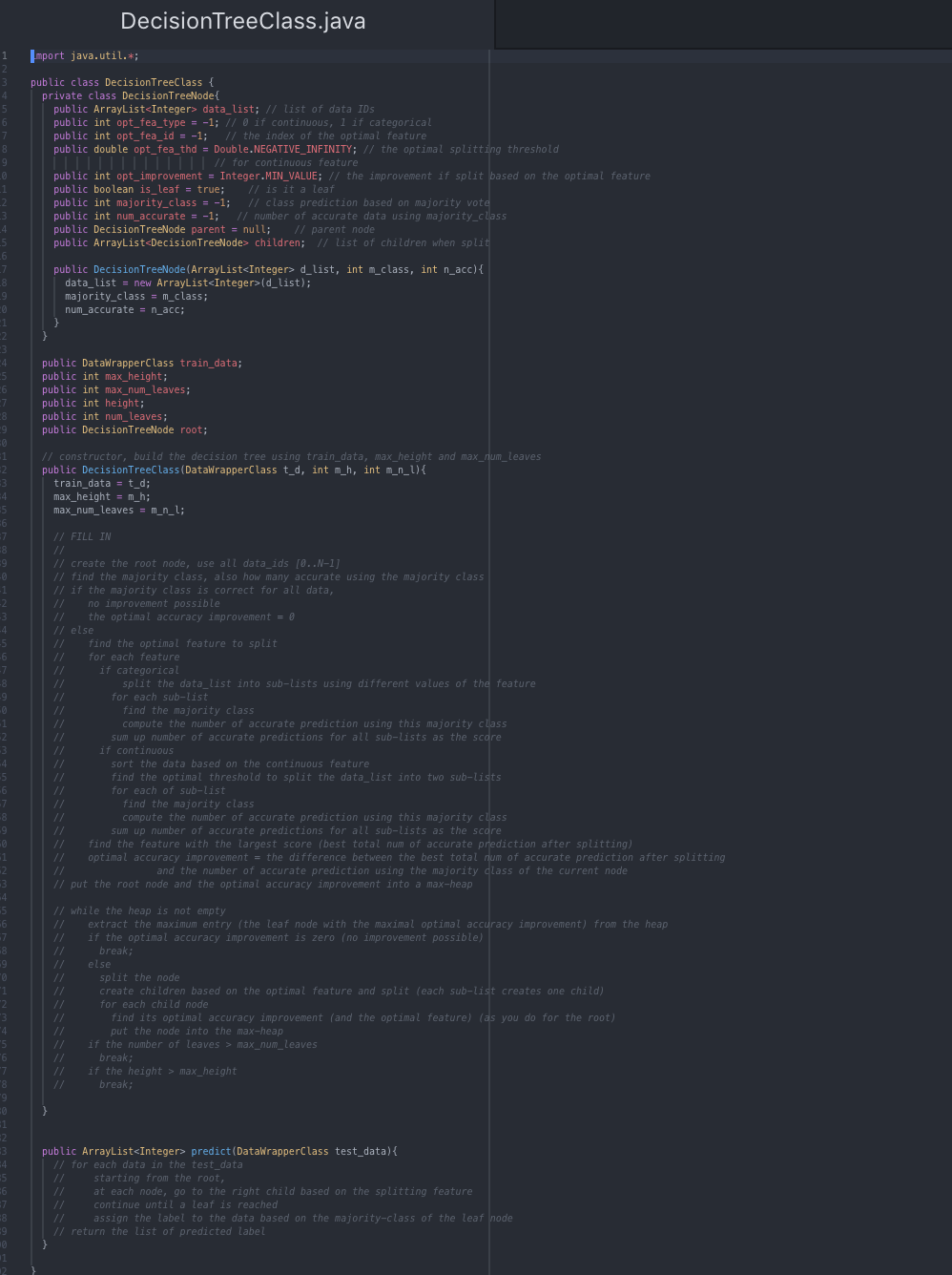 Solved The purpose of the project is to train the decision | Chegg.com