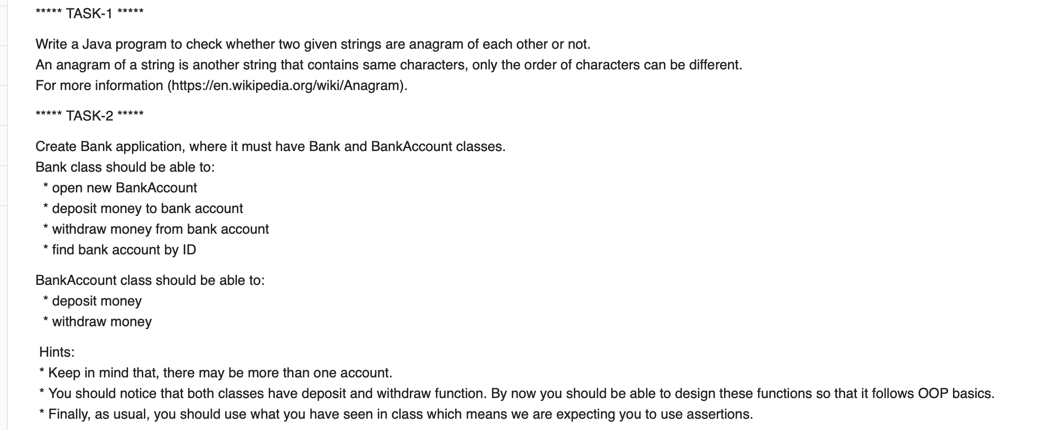 Solved TASK 1 Write A Java Program To Check W