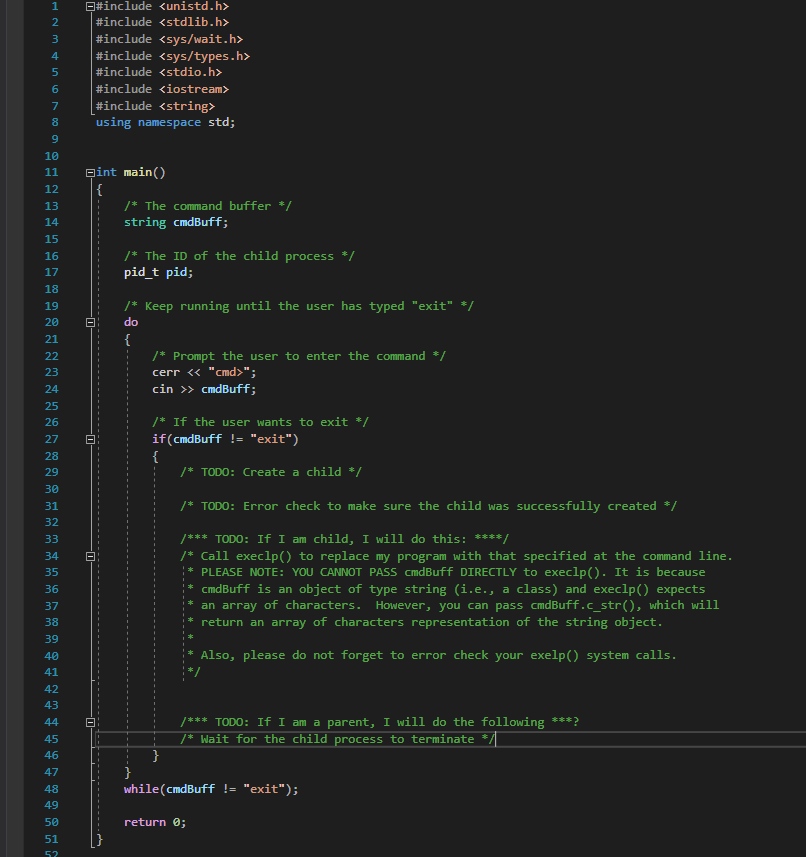 Solved Write A Simple Shell Program Called Shell When Ran 1266