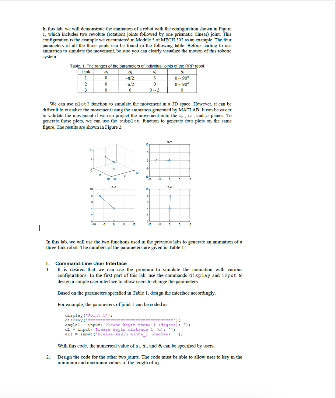 Solved In this lab, we will demonstrate the animation of a | Chegg.com