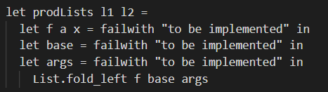 Solved The function prodLists takes two lists of integers | Chegg.com