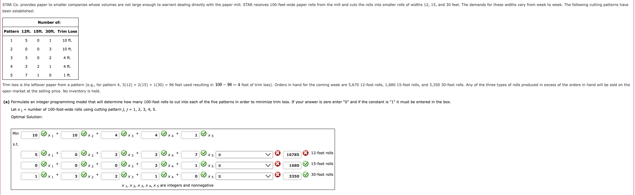 Solved STAR Co. provides paper to smaller companies whose | Chegg.com