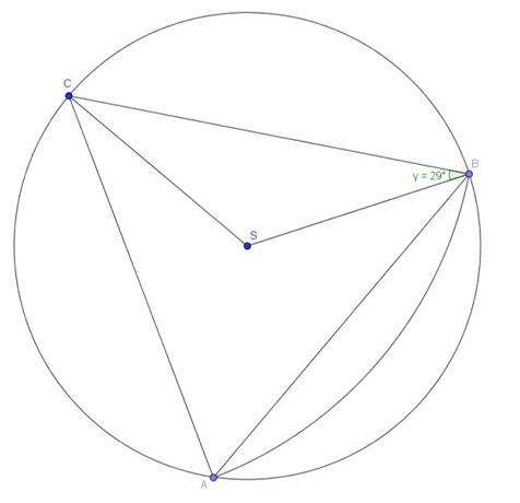 Solved 1. Explain why the smallest catheter in triangle ABC | Chegg.com