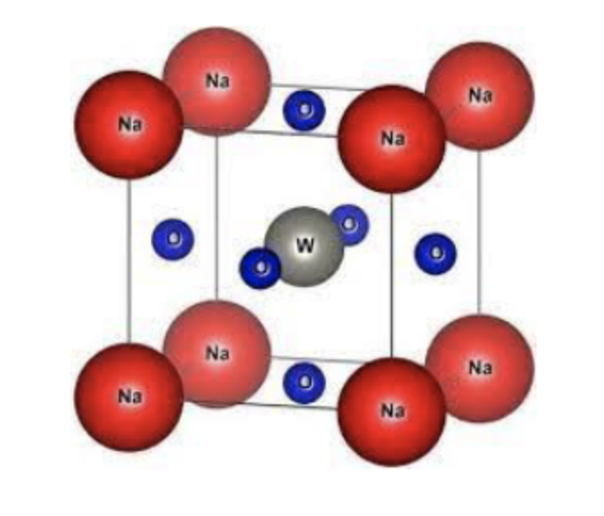 Solved Above the NaWO3 compound is illustratedThe valence | Chegg.com