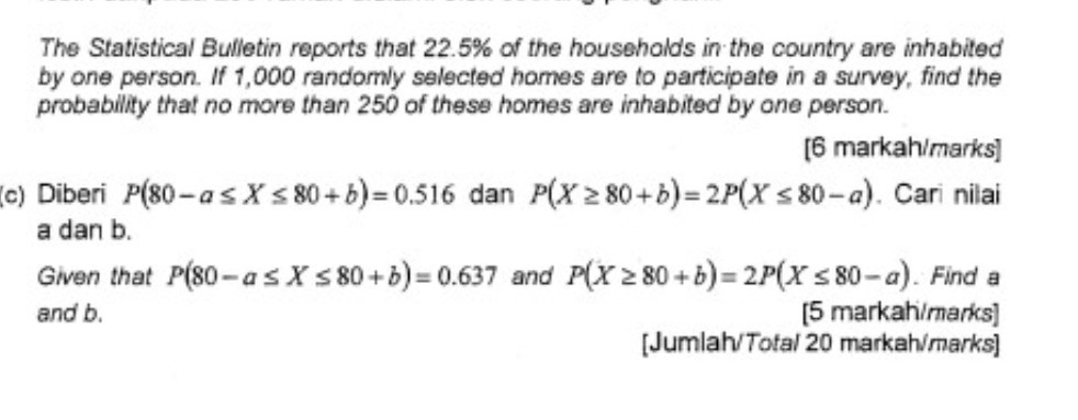 Solved The Statistical Bulletin reports that 22.5 % of the | Chegg.com
