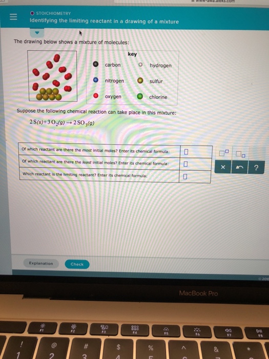 Solved STOICHIOMETRY 一 Identifying the limiting reactant in | Chegg.com
